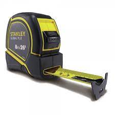 Cinta métrica de 8 metros x 1 plg, Global Plus, 30-626, Stanley